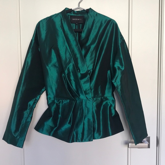Lafayette 148 New York | Jackets & Coats | Lafayette 48 Metallic ...